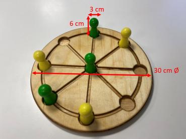 CWWH-Onlineshop - Mill Game - one of the oldest board games we know