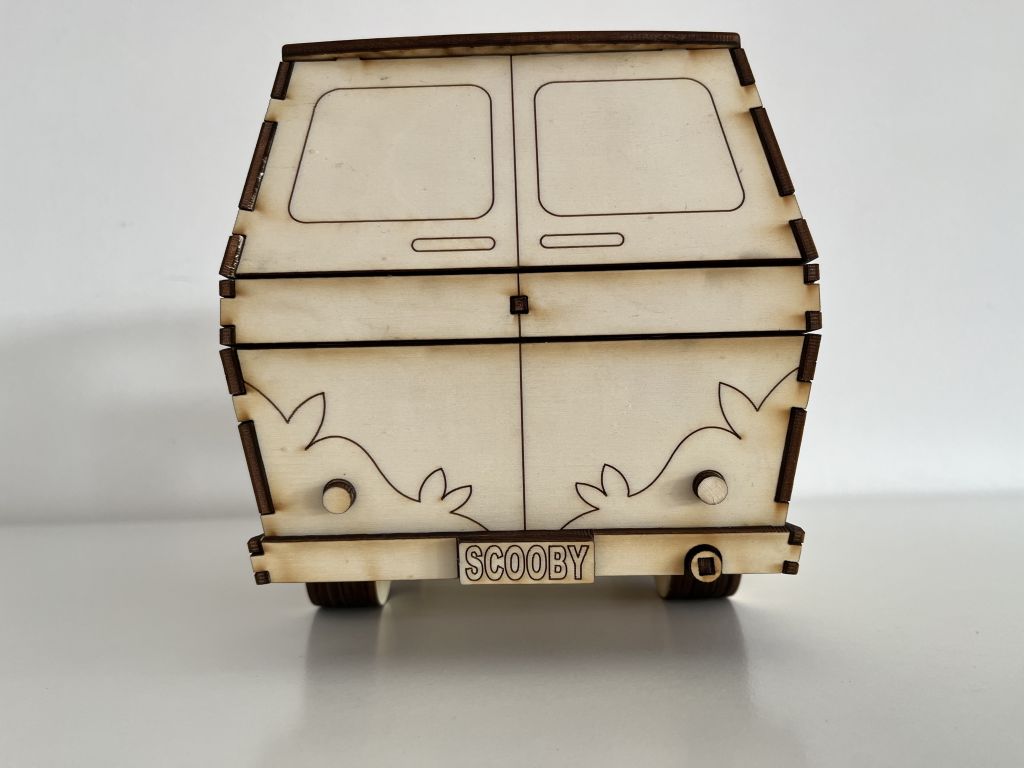 CWWH-Onlineshop - Scooby Doo & the "Mystery Machine" as 3D large model