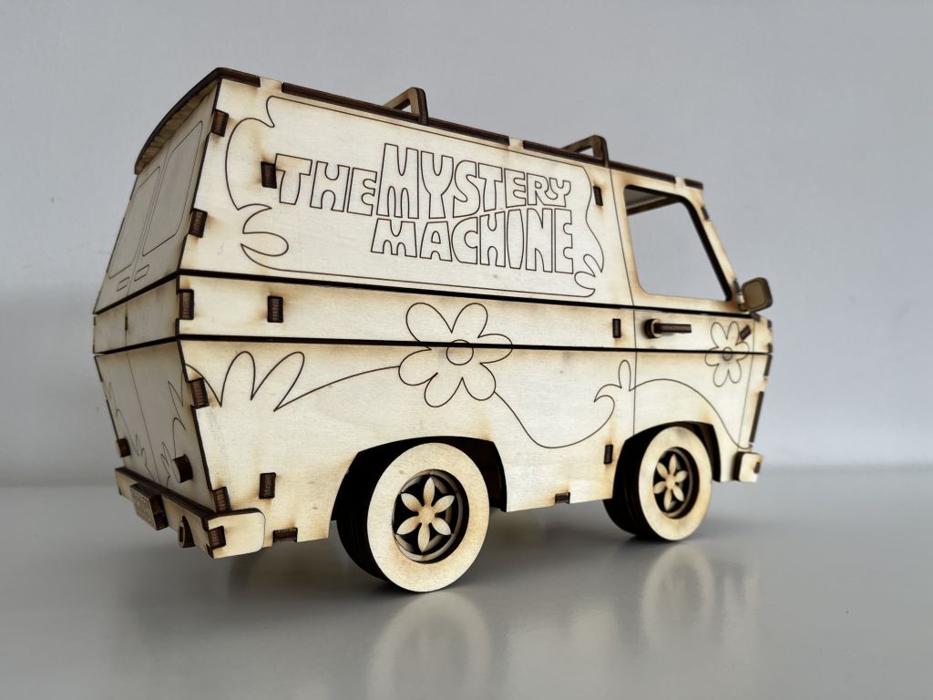 CWWH-Onlineshop - Scooby Doo & the "Mystery Machine" as 3D large model