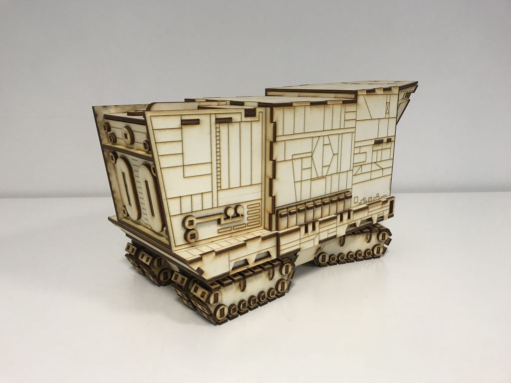 CWWH-Onlineshop - Star Wars - Sandcrawler as 3D large model